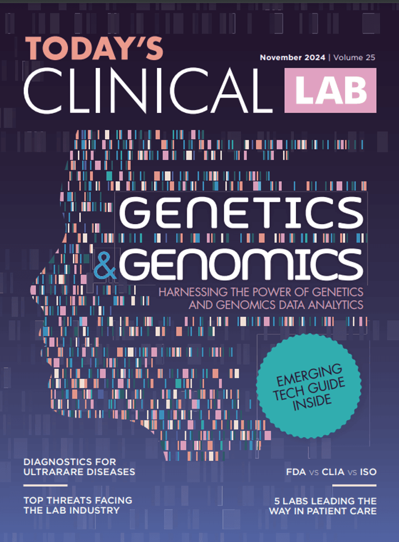 Magazine Issue - November 2024 | Genetics & Genomics | Today's Clinical Lab