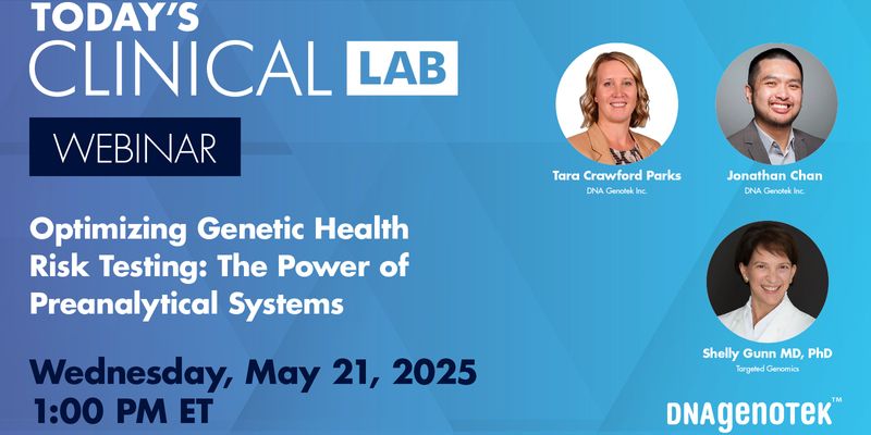 Optimizing Genetic Health Risk Testing: The Power of Preanalytical ...